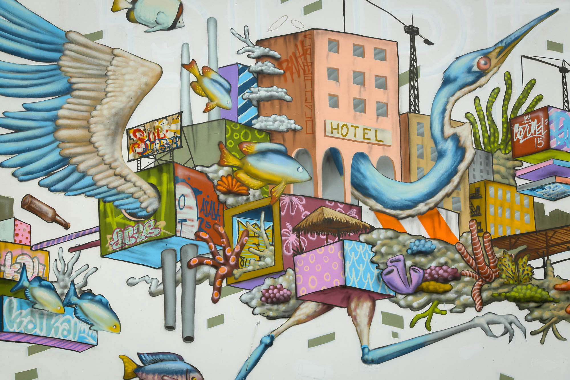 Killer Crane – Sea Walls