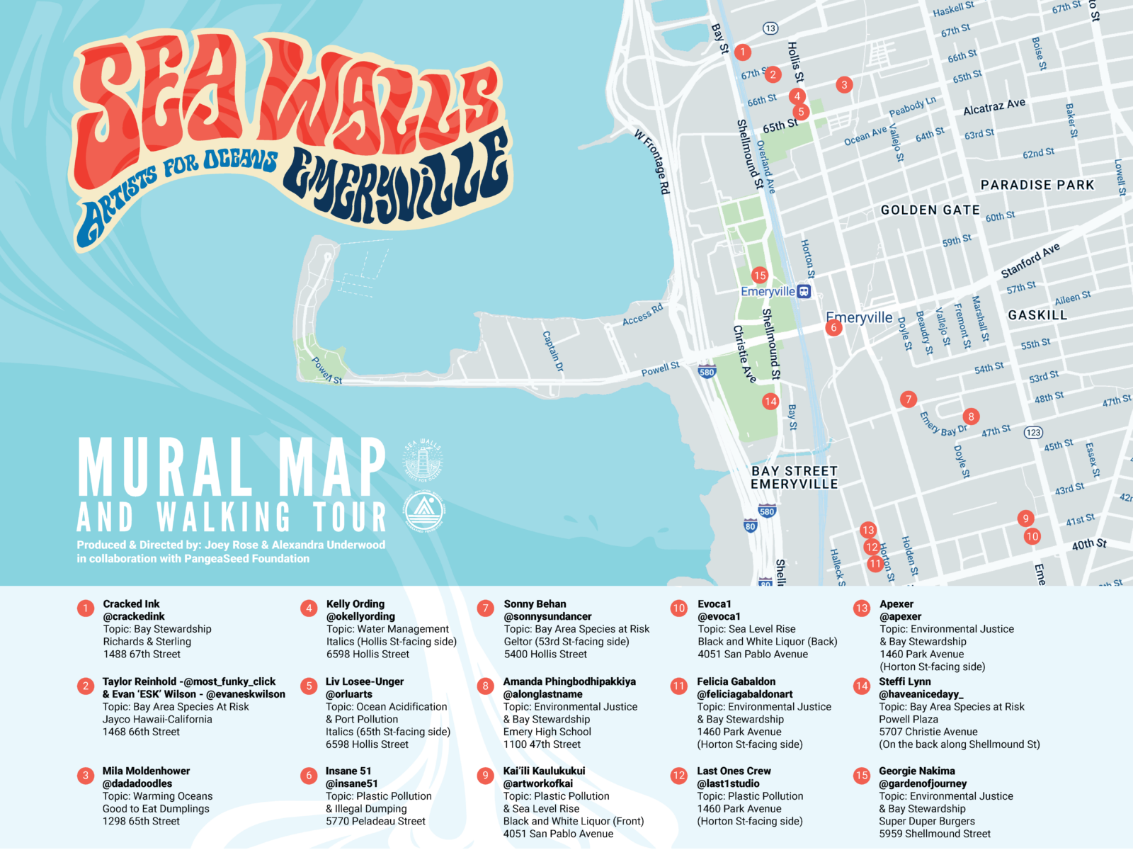 Emeryville, USA – Sea Walls